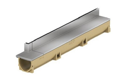 Slotline opzetstuk RVS met inwendige hoek H = 65